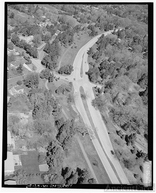 30. AERIAL VIEW OF 'SAFETY FLARED' INTERSECTION OF GWMP...