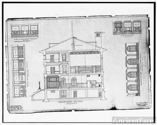 11. DRAWING #13, TRANSVERSE SECTION - Nassau County...