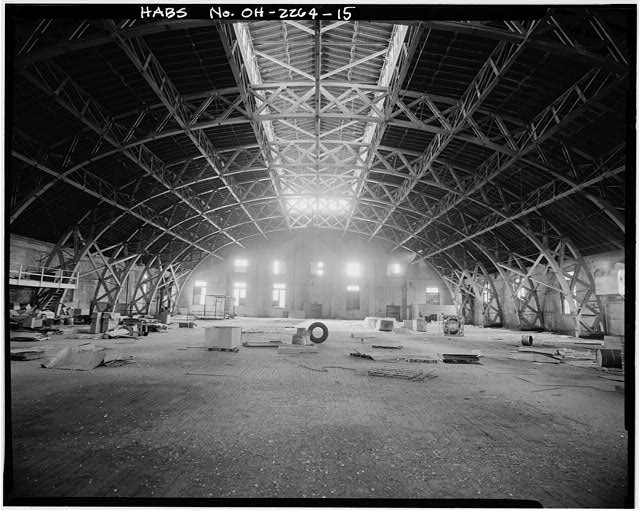 15. INTERIOR OF DRILL HALL - Ohio National Guard Armory,...