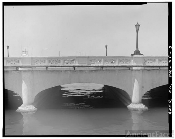 3. Partial elevation: east side, from railroad bridge