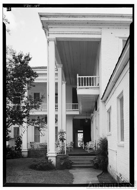 6. Historic American Buildings Survey, August, 1966 REAR...