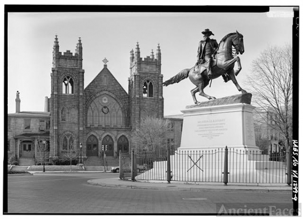 4. LOOKING SOUTHWEST AT STUART MONUMENT AND FIRST ENGLISH...