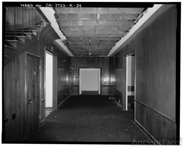 INTERIOR, ENTRY LOBBY (FIRST FLOOR), FACING EAST - J....