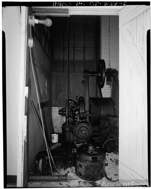 6. FIRST FLOOR, SOUTH SECTION, OTIS ELEVATOR MOTOR, c....