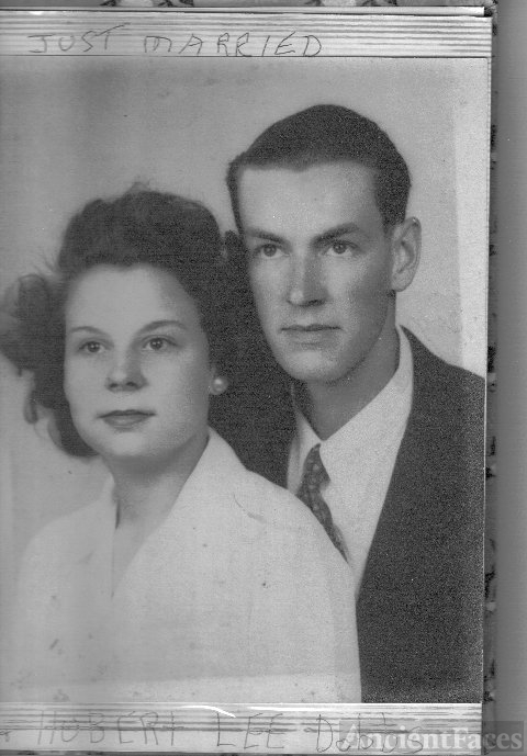 Hubert Lee Dobbs with his wife Lois