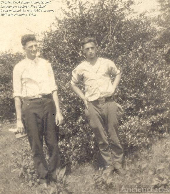 Charles and his brother, Fred Cook