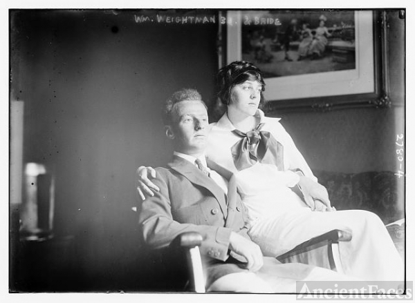 Wm. Weightman 3d and bride