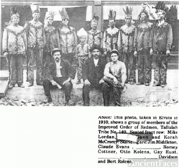 Improved order of redmen