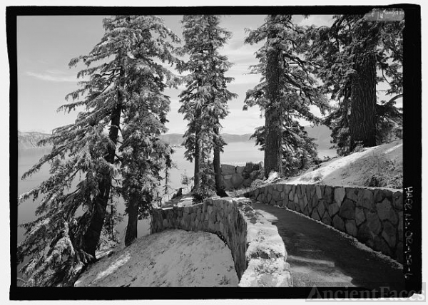 6. Paved trail; retaining wall leading up to Discovery...