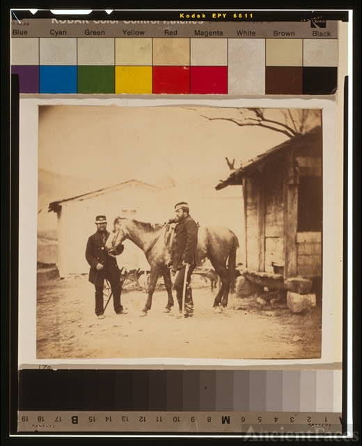 Captain Hume on the staff of Sir John Campbell & his brother