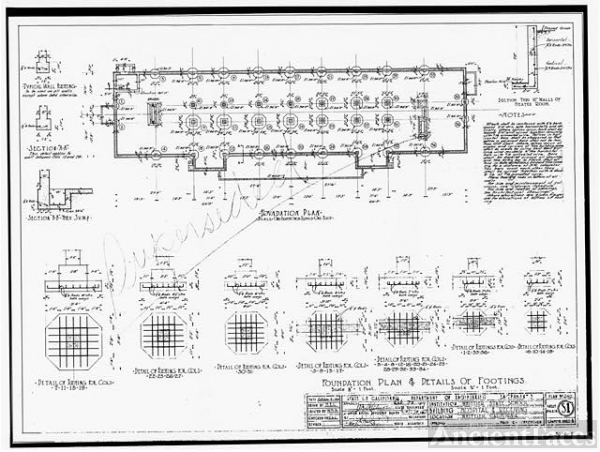 34. Foundation Plan / Foundation Plan & Details of...