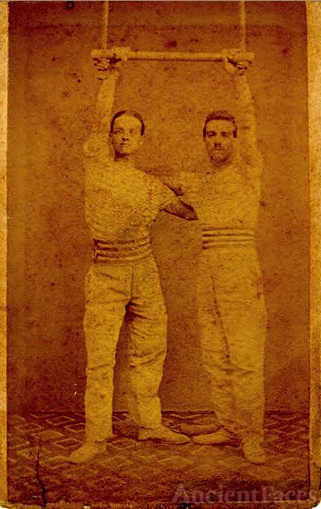 Acrobats in Paris, 1873