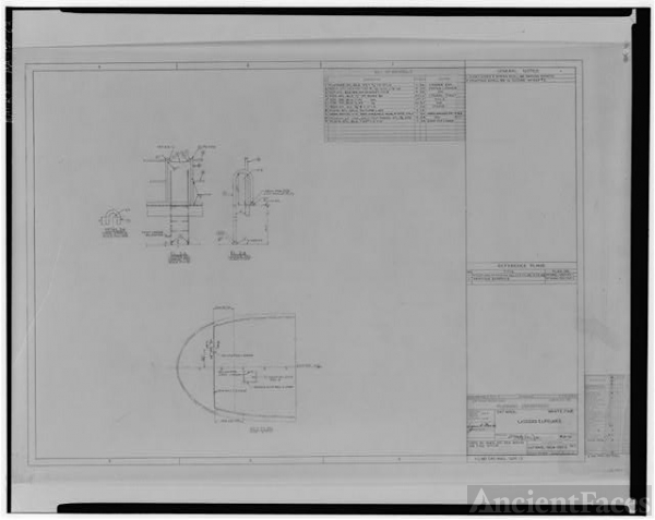 61. Photocopy of Engine Room Floor Plan, White Alder. The...
