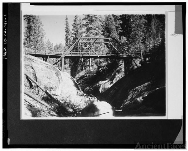 UNDATED PHOTOGRAPH OF 1919 MARBLE FORK BRIDGE - Marble...