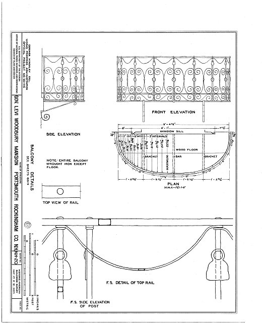 HABS NH,8-PORT,123- (sheet 17 of 51) - Governor Levi...