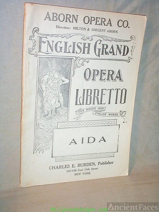 Aborn opera company Libretto