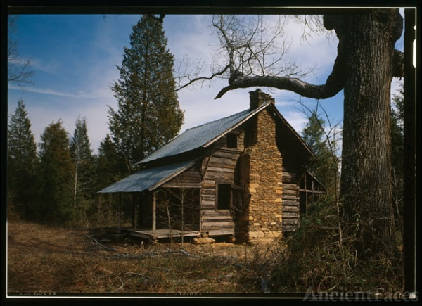 NORTHWEST (FRONT) AND SOUTHWEST SIDE ELEVATIONS, LOOKING...