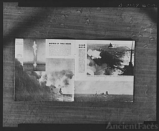 Axis propaganda. "Mistress of Three Oceans" is the...