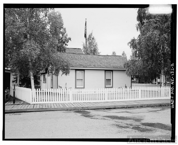 2. REAR AND SIDE - Wickersham House, Alaskaland,...