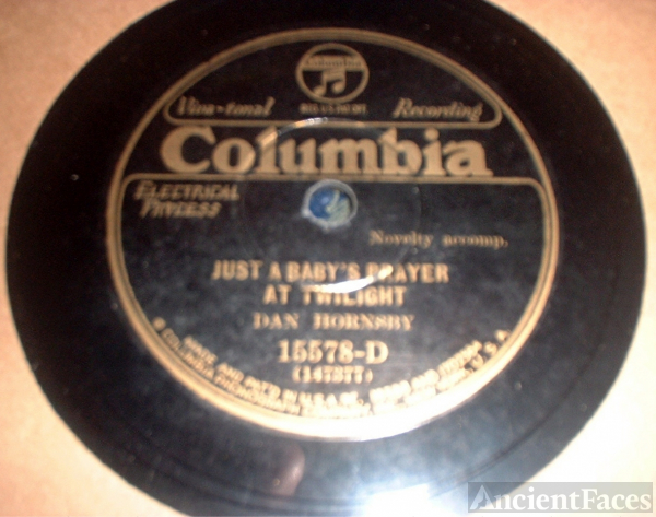 Dan Hornsby record, Baby's Prayer