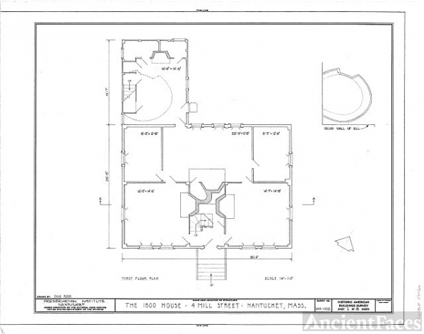 HABS MASS,10-NANT,80- (sheet 1 of 8) - Eighteen-Hundred... HABS MASS,10-NANT,80- (sheet 1 of 8) - Eighteen-Hundred...
