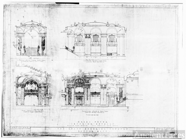 35. Photocopy of blueprint (original in HABS files)...