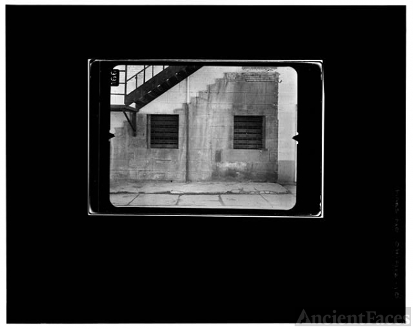 10. JAIL WINDOWS, NW FACADE Copy photograph of...