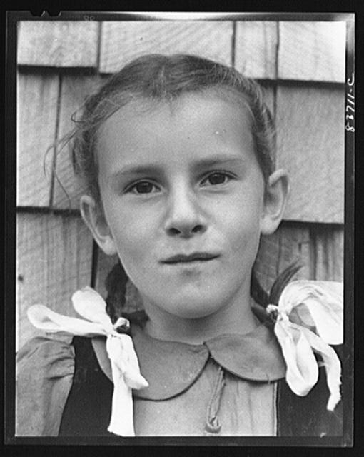 Fort Kent, Maine (vicinity). Daughter of Edward Daigle,...