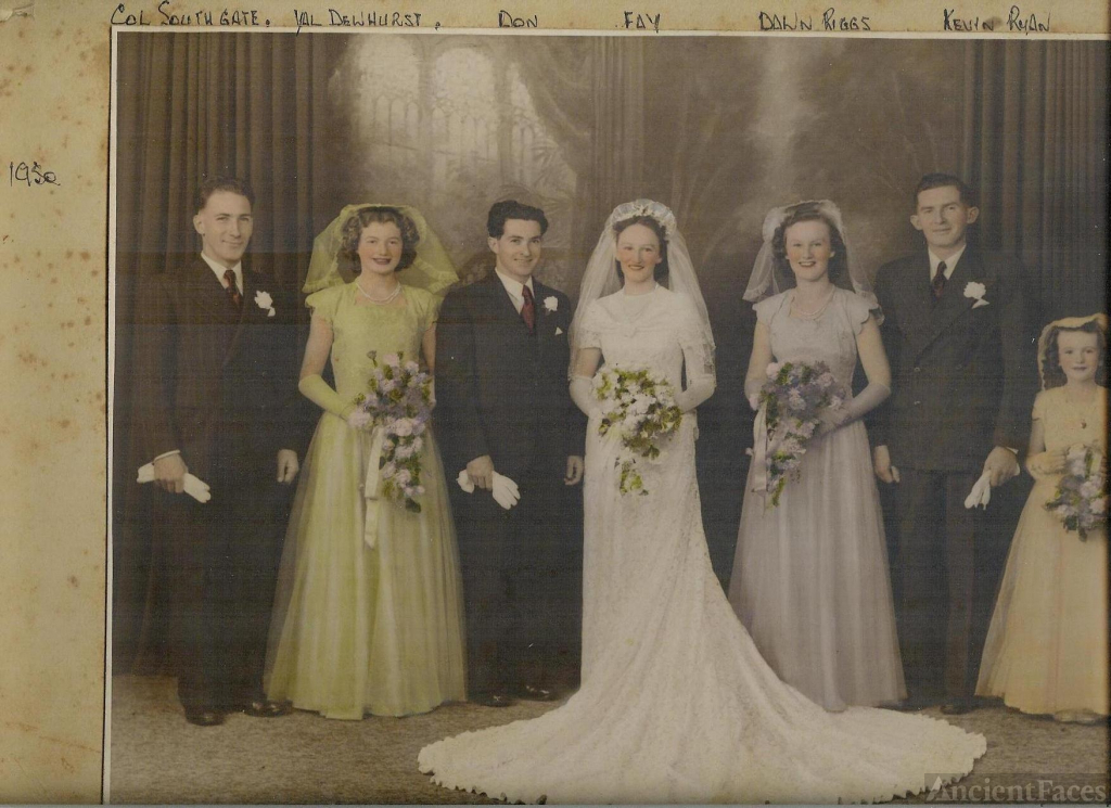 Donald & Fay (Hope) Byrnes, 1950