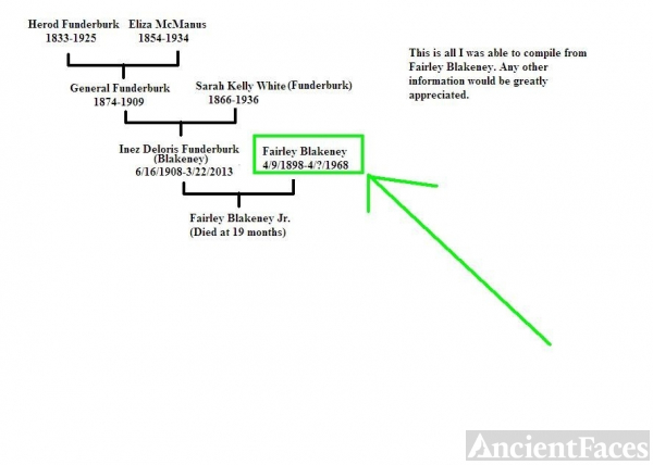Fairley Blakeney family tree