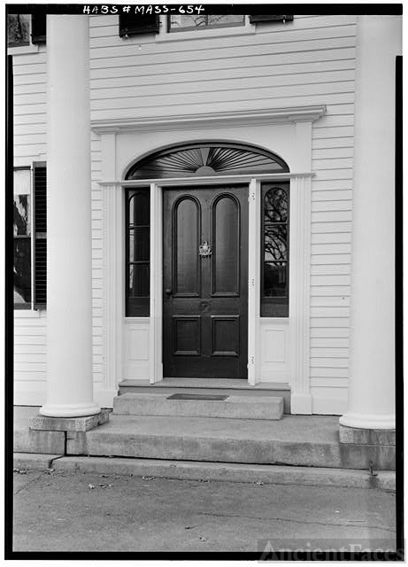 3. Historic American Buildings Survey ENTRANCE DOORWAY...