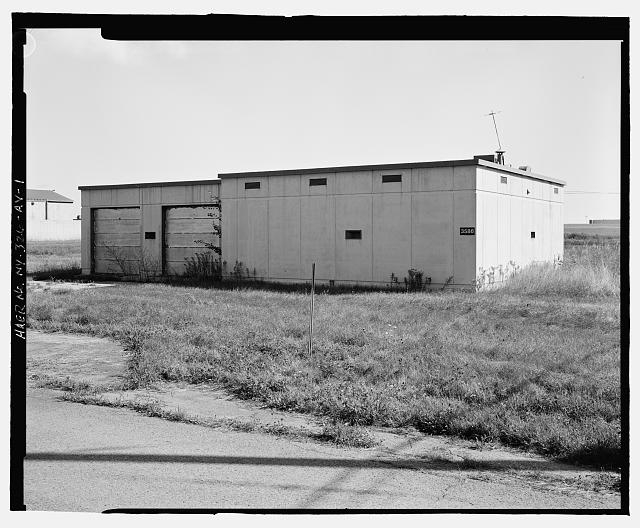 WEST (FRONT) AND NORTH (SIDE) ELEVATIONS OF BUILDING....
