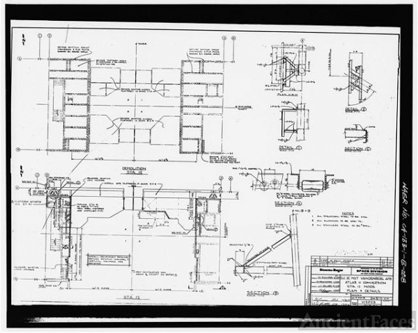 208. Photocopy of drawing (1981 structural drawing by...