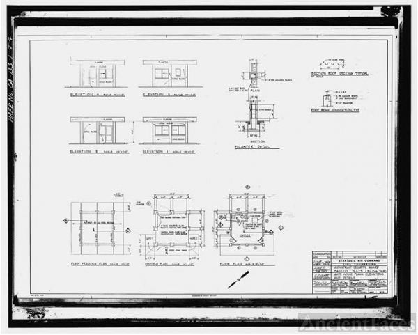 4. PHOTOCOPY OF DRAWING (1975 ARCHITECTURAL DRAWING BY...