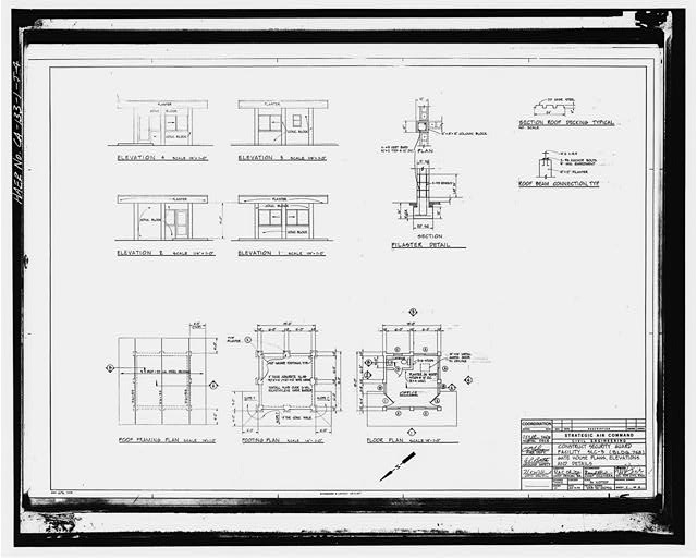 4. PHOTOCOPY OF DRAWING (1975 ARCHITECTURAL DRAWING BY...