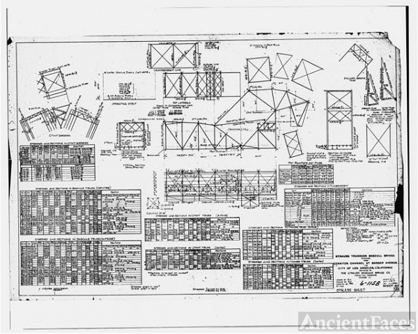 58. Original engineering drawings sheet 2: Stress Sheet....