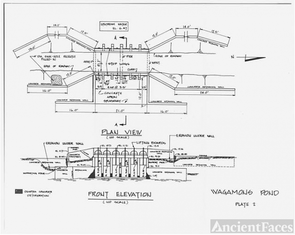 17. Photocopy of a drawing (from the Corps of Engineers...