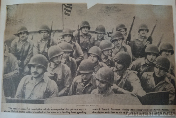 Victor A Marasti, World War 2