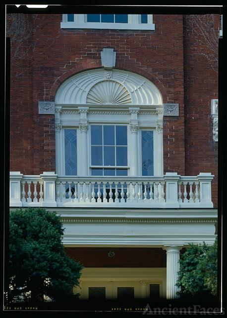 Close view of north elevation to show second floor window...