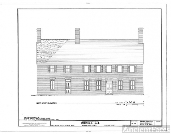 HABS MD,9-BRYRO.V,1- (sheet 5 of 6) - Marshall Hall,...