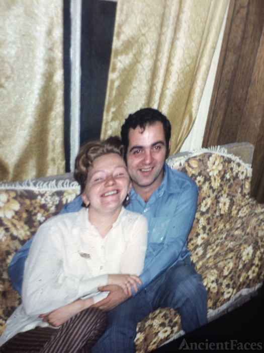 With wife Harriet (Morrow) Scarpulla