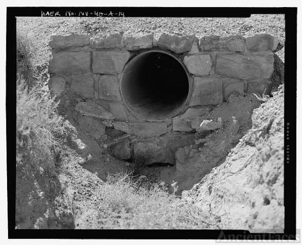 Special type culvert headwall, Culvert No. 124 Outlet,...