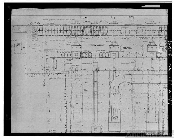 47. Y&D Drawing 304320 (1944), 'Dry Dock No. 4...