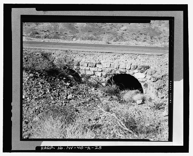Winged type culvert headwall, Culvert No. 19 Inlet,...