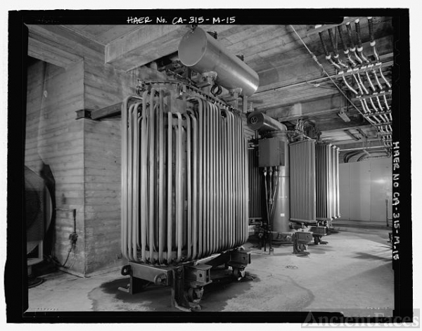 INTERIOR TRANSFORMER VAULT AND EXHAUST SYSTEM, FACING...