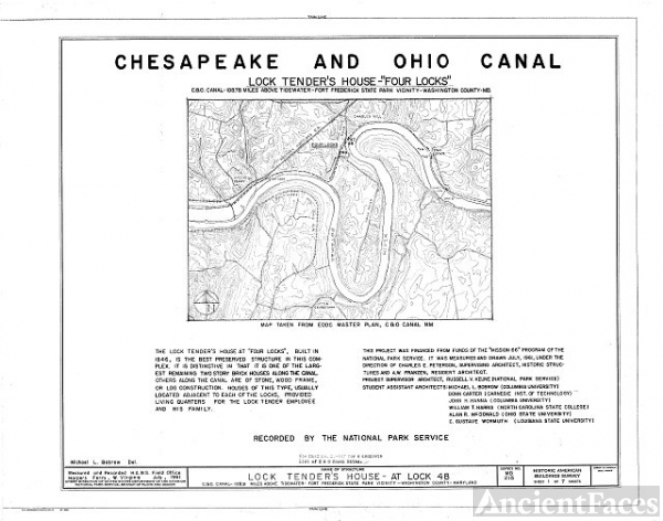 HABS MD,22-FOFR.V,1- (sheet 1 of 7) - Chesapeake & Ohio...