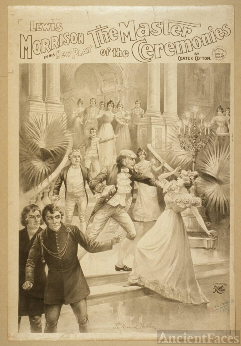 Lewis Morrison in his new play, The master of the...