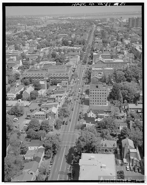 51. AERIAL VIEW OF ALEXANDRIA LOOKING NORTH. (WASHINGTON...