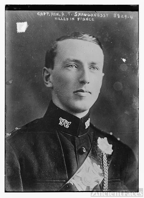 Capt. Hon A.T. Shaughnessy [killed in Fr., WWI]