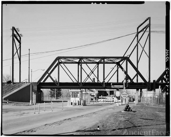 6. W elevation of Pratt railroad approach span (Span A),...